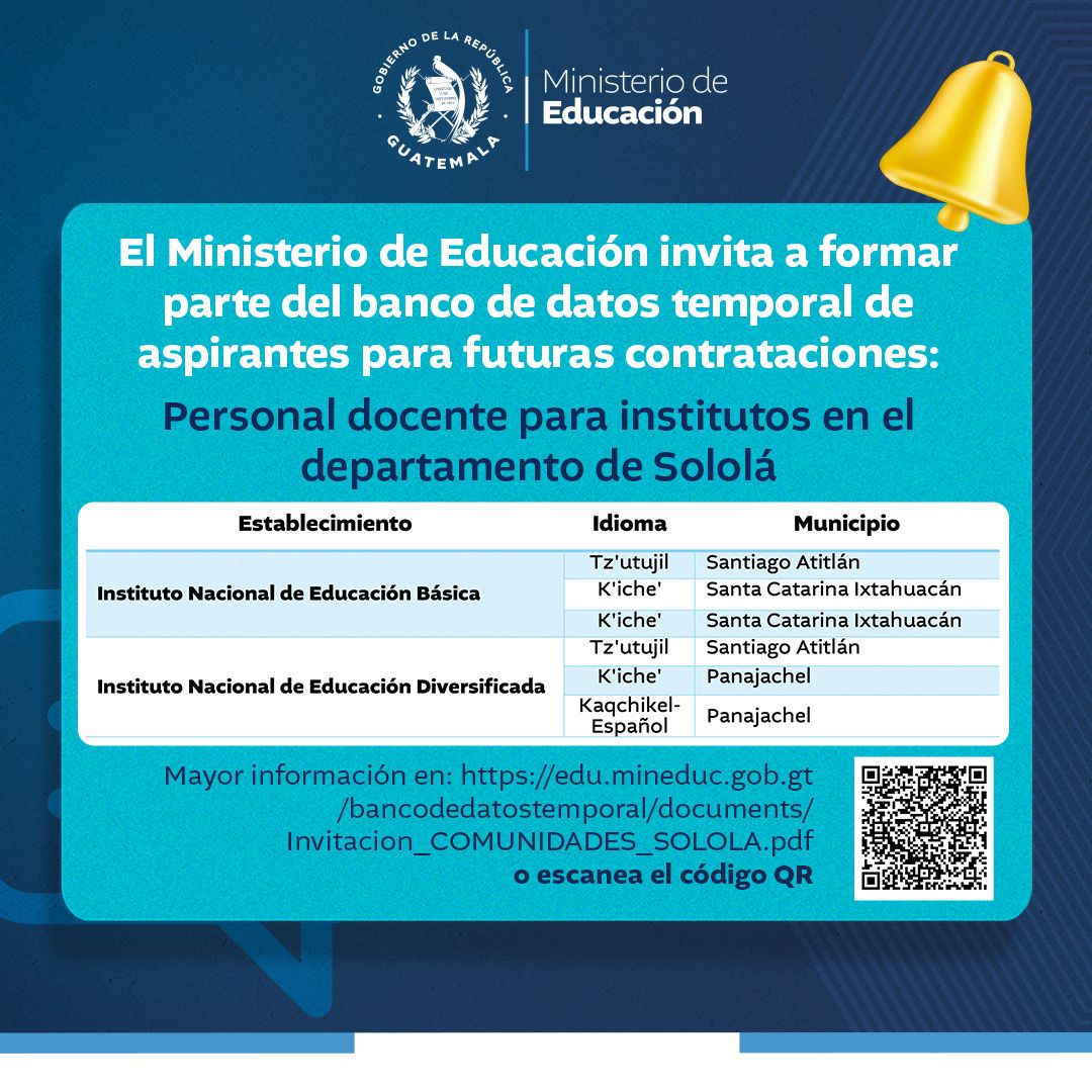 Ministerio de Educación - Guatemala